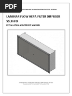 Price LFDC Laminar Flow Diffuser With Hepa Filter Submittal | PDF | Length