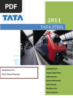 Project On Steel Company | PDF | Steel | Research Design