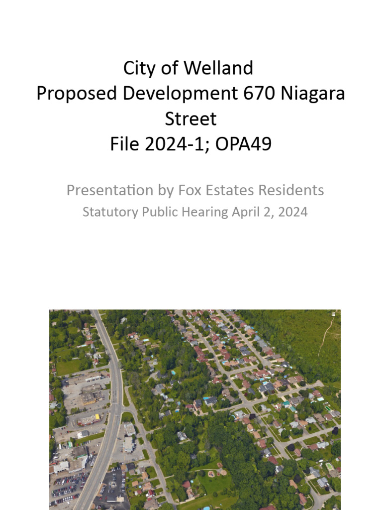 Fox Estates Residents - 1 - History of OPA77 Final | PDF | Zoning
