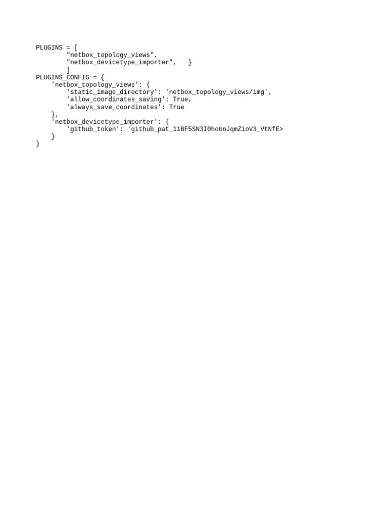 Plugin Netbox | PDF Plugin Netbox | PDF