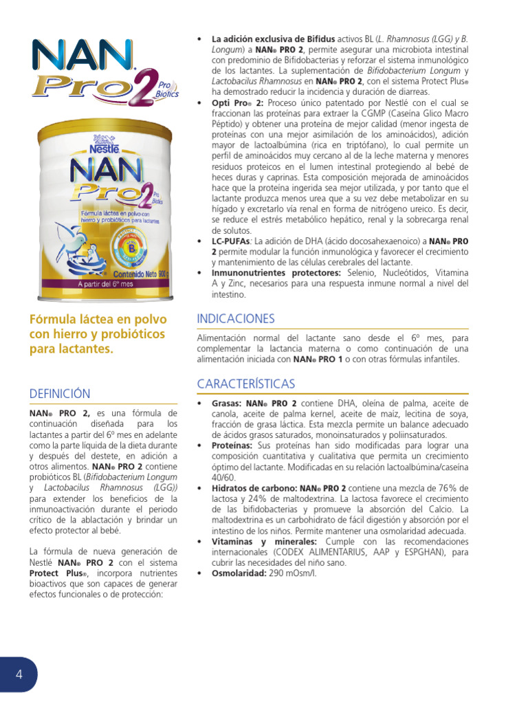 NAN PRO 2 Old | PDF | Proteínas | Amamantamiento