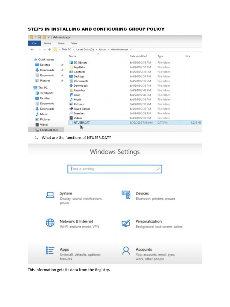 ITT565-Lab-week7-NURUL IZZATI | Download Free PDF | Group Policy | Software Engineering