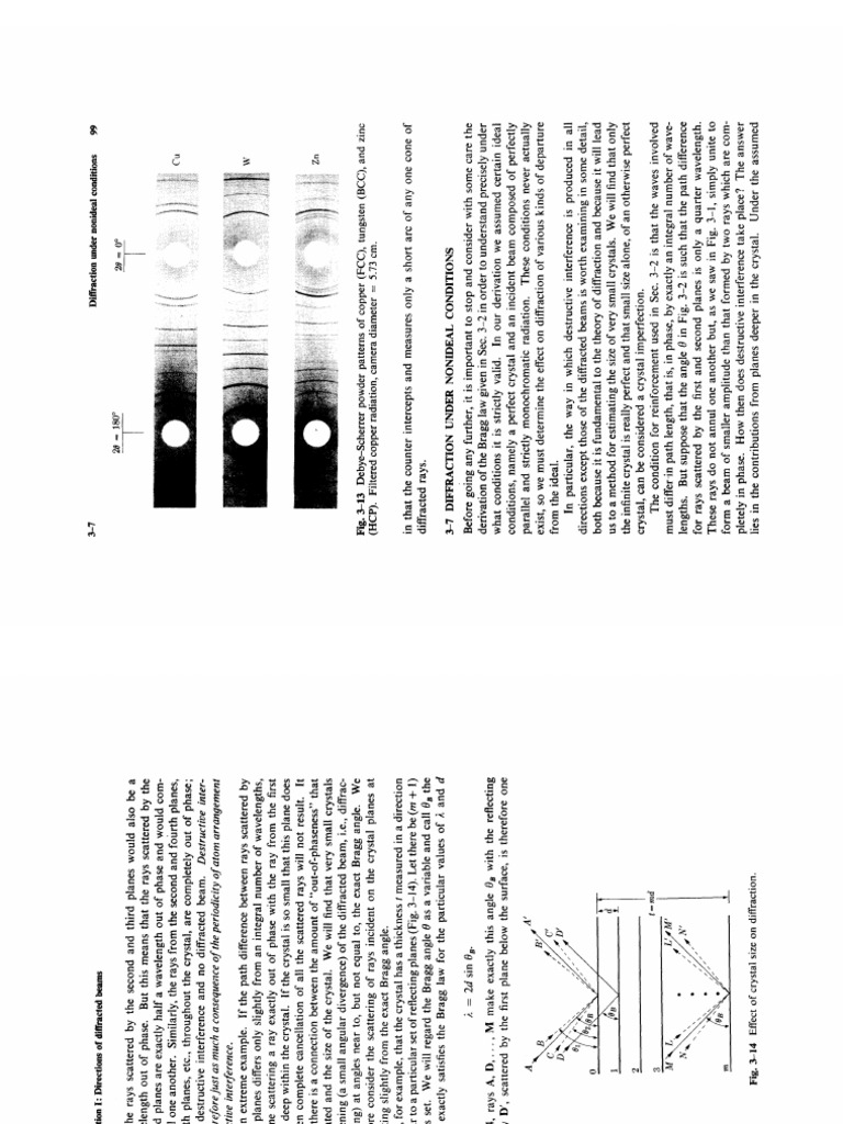 Scherrer Equation | PDF