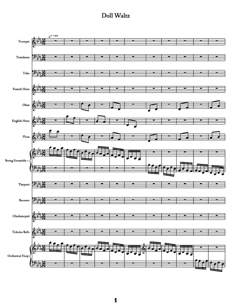 Doll Waltz Pedro Meazza | PDF