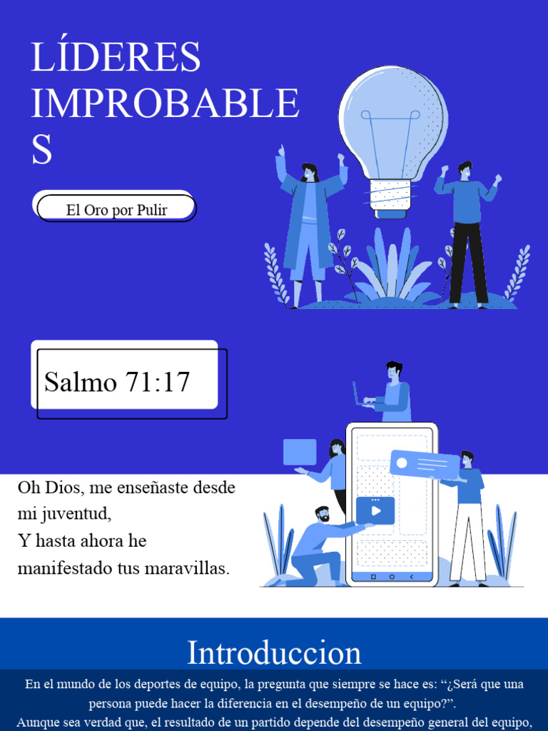 Lideres Improbables | PDF