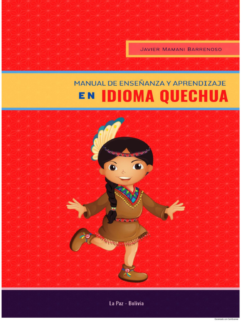 Manual de Enseñanza y Aprendizaje de Idioma Quechua | PDF