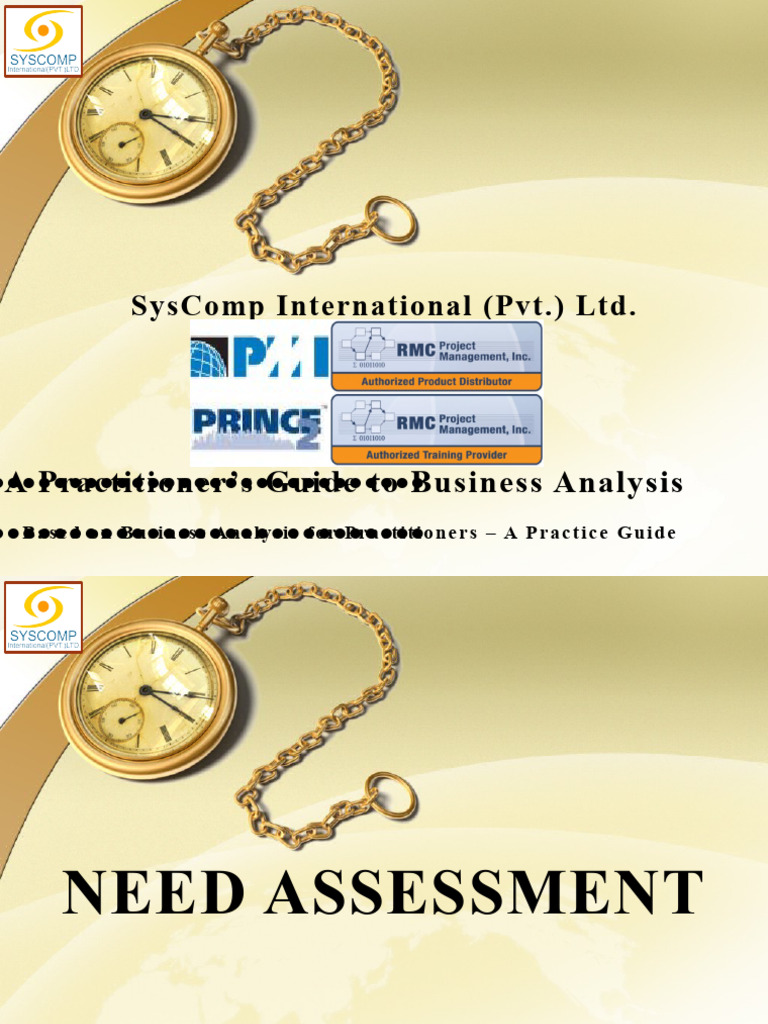 Module 02 PBA Need Assessment | PDF | Needs Assessment | Business Analysis