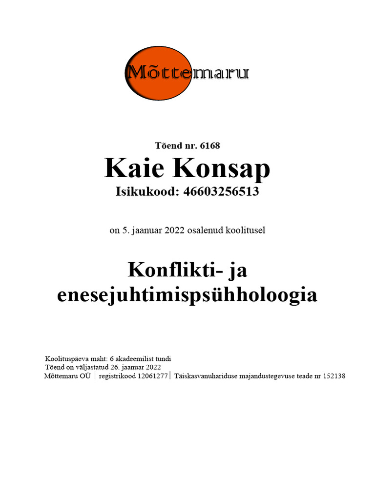 Mõttemaru: Kaie Konsap | PDF