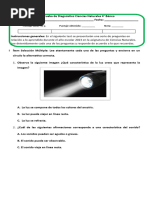 Prueba Diagnóstica de Ciencias Naturales 2° grado | PDF