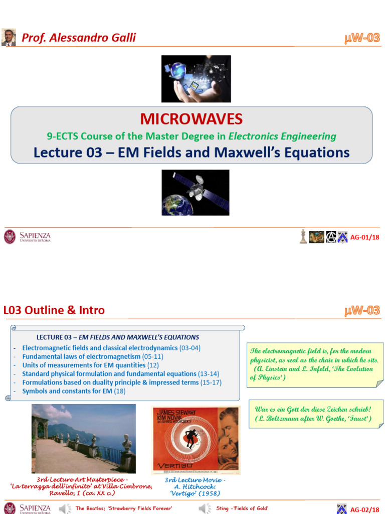 Microwave | PDF | Maxwell's Equations | Electric Current