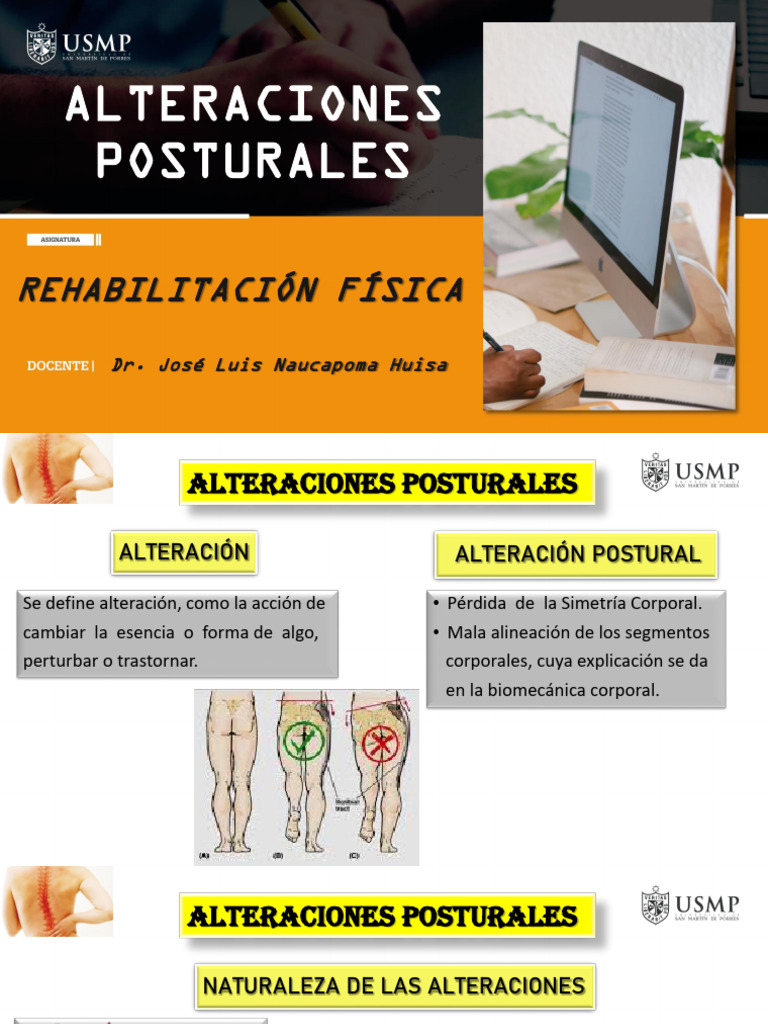 Alteraciones Posturales y Rehabilitación | PDF | Rodilla | Estrés ...