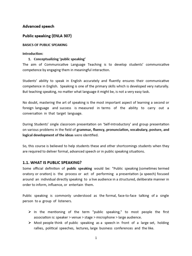 Advanced Speech | PDF | Public Speaking | Persuasion