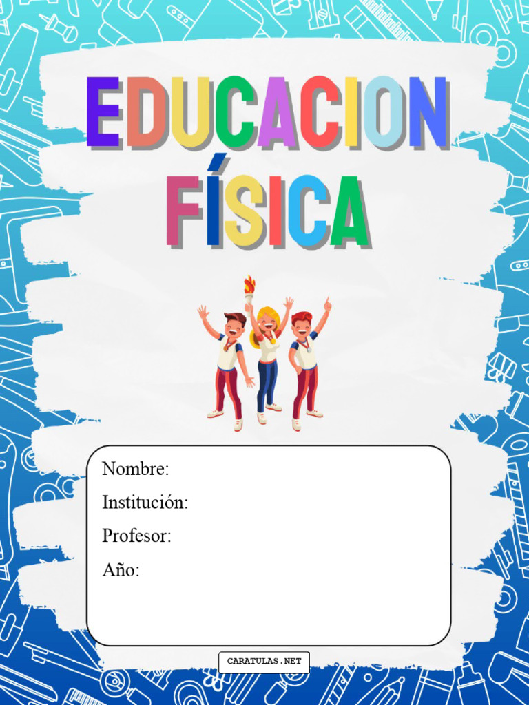 Caratulas de Educacion Fisica para Secundaria | PDF