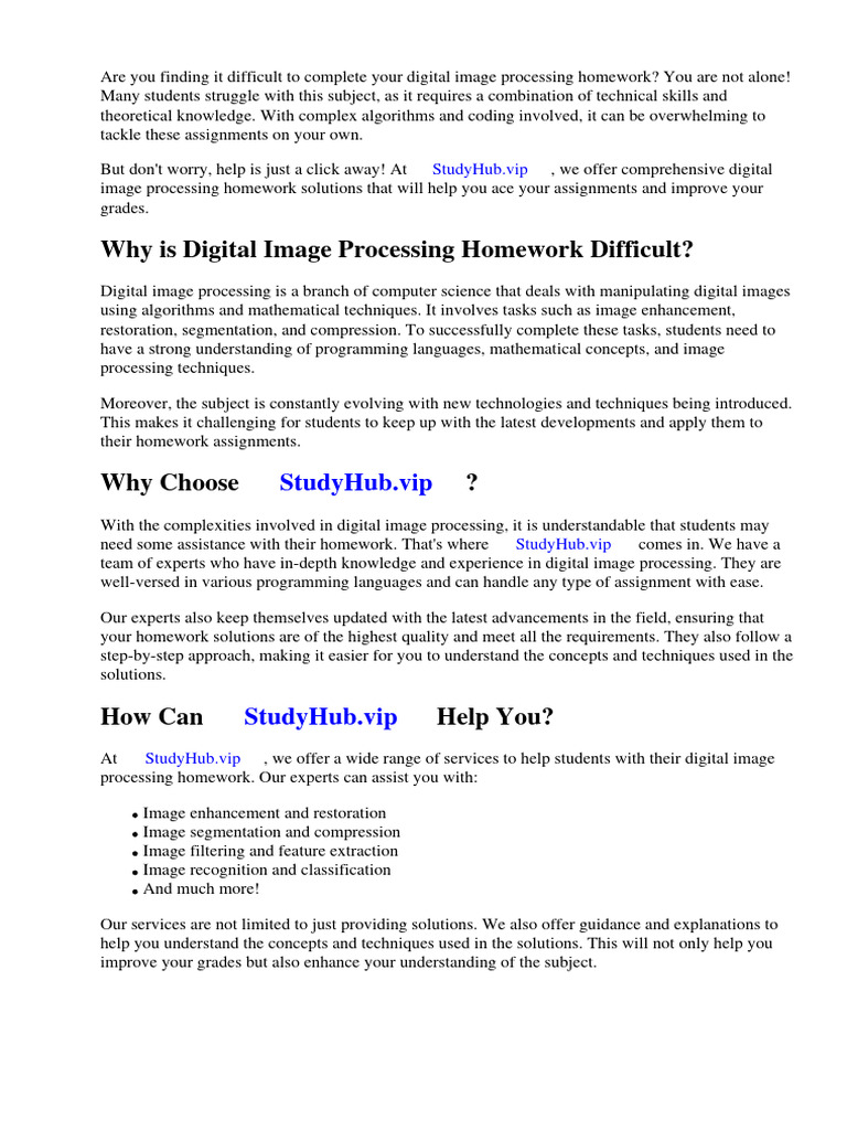 Digital Image Processing Homework Solutions | PDF | Image Segmentation ...