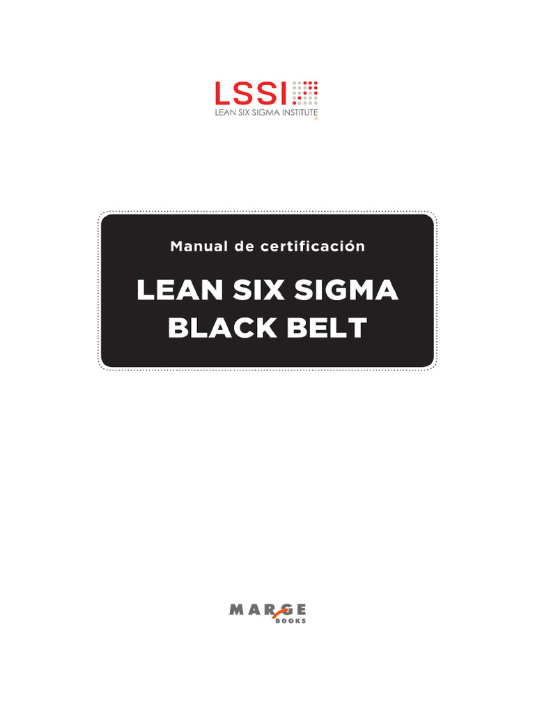 Lean Six Sigma Black Belt | PDF