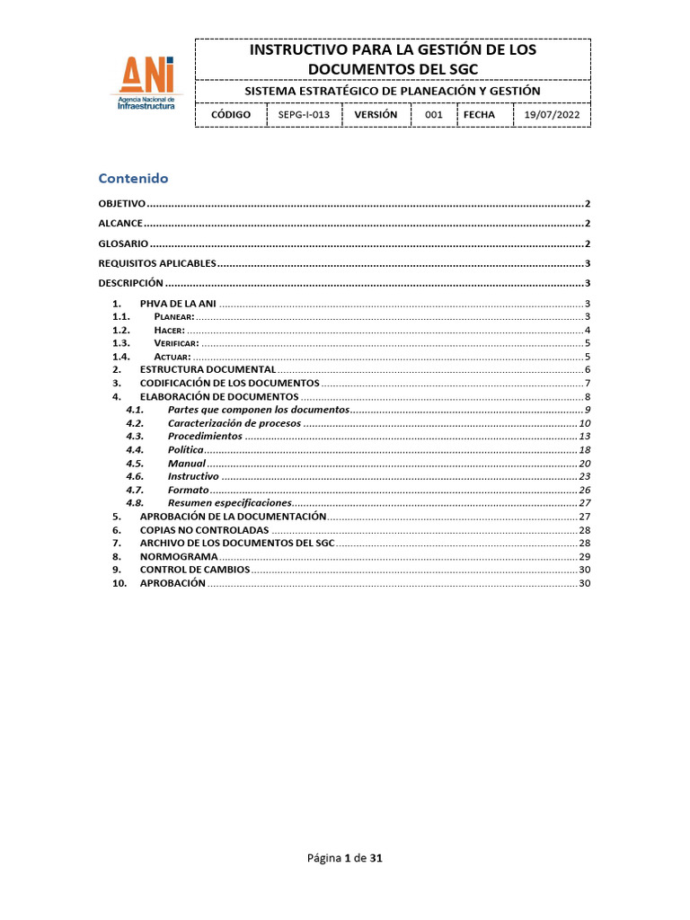Codificacion de Documentos Segun ISO | Descargar gratis PDF | Planificación | Sistema de manejo ...