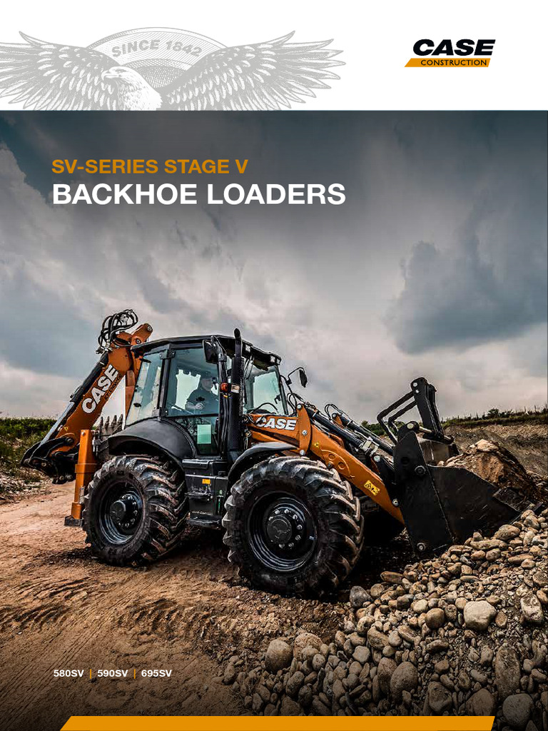 SV Series Backhoe Loaders 2022 Brochure en | PDF | Loader (Equipment ...