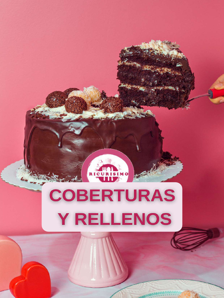 Coberturas Y Rellenos | PDF | Crema | Chocolate