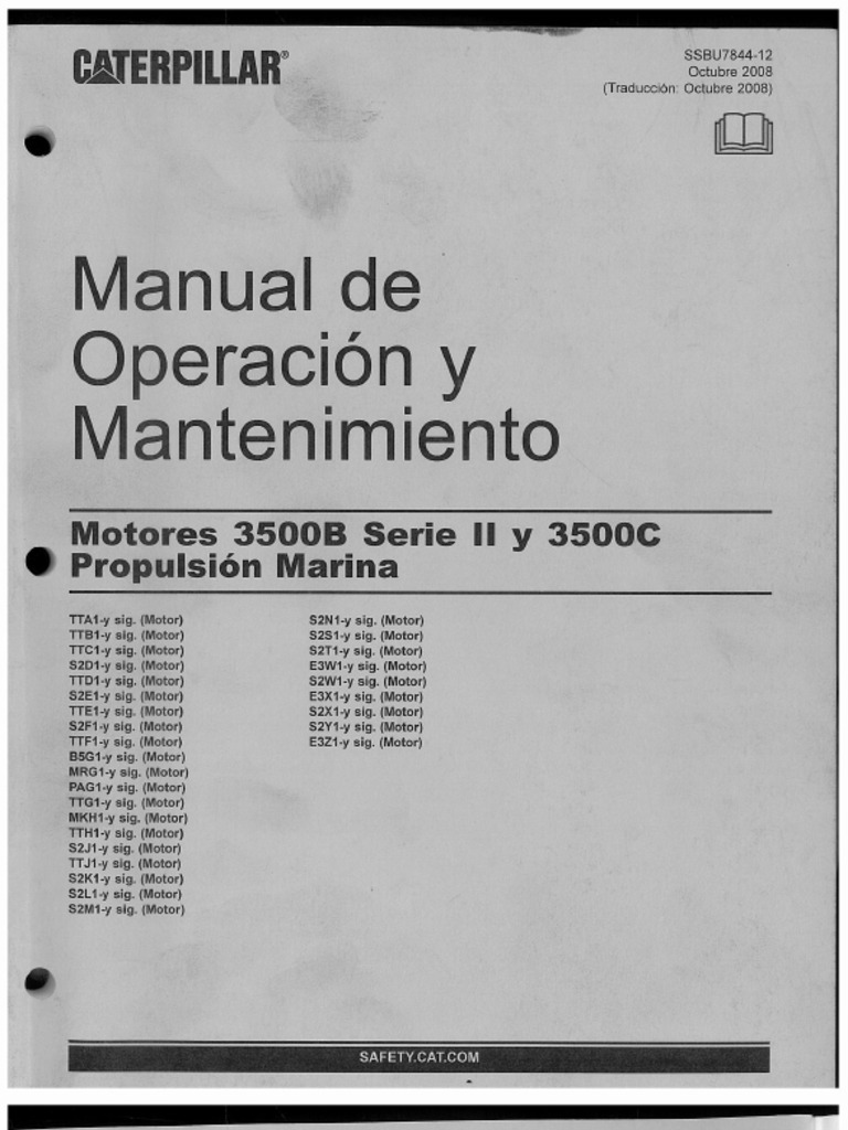 MANUAL DE OPERACION Y MANTENIMIENTO | PDF