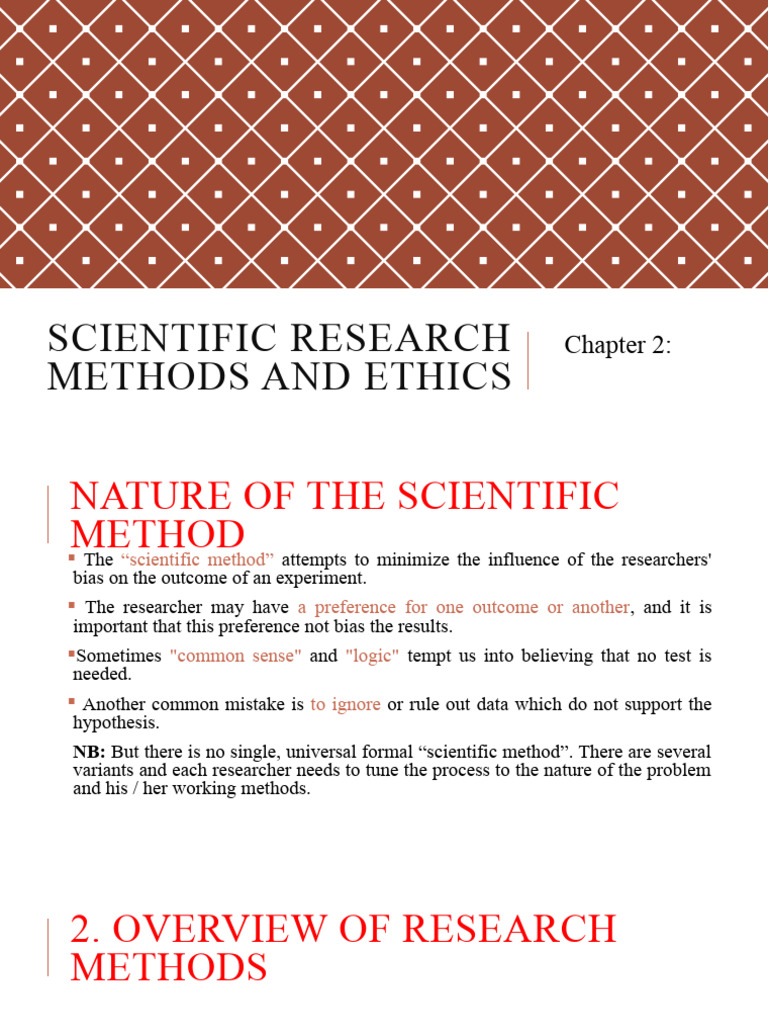 Research Methods & Ethics Guide | PDF | Experiment | Hypothesis