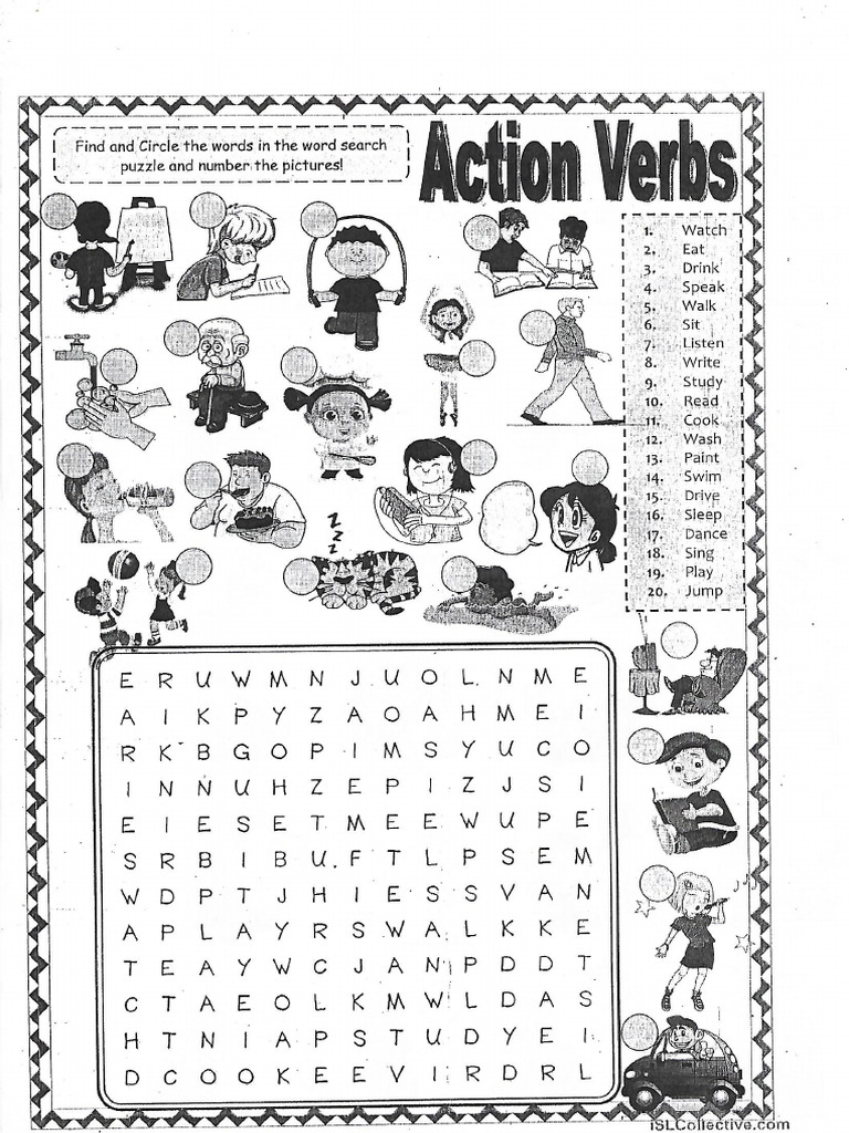 Action Verbs | PDF