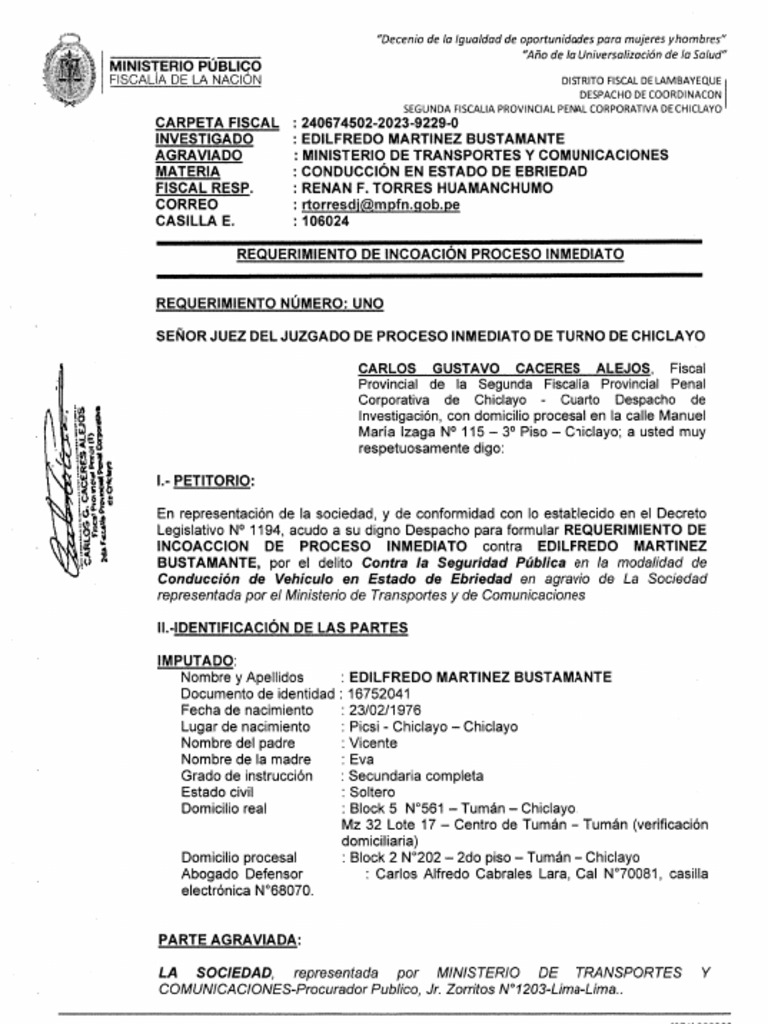 Exp. 00999-2024-0-1706-JR-PE-02 - Anexo - 102995-2024 | PDF