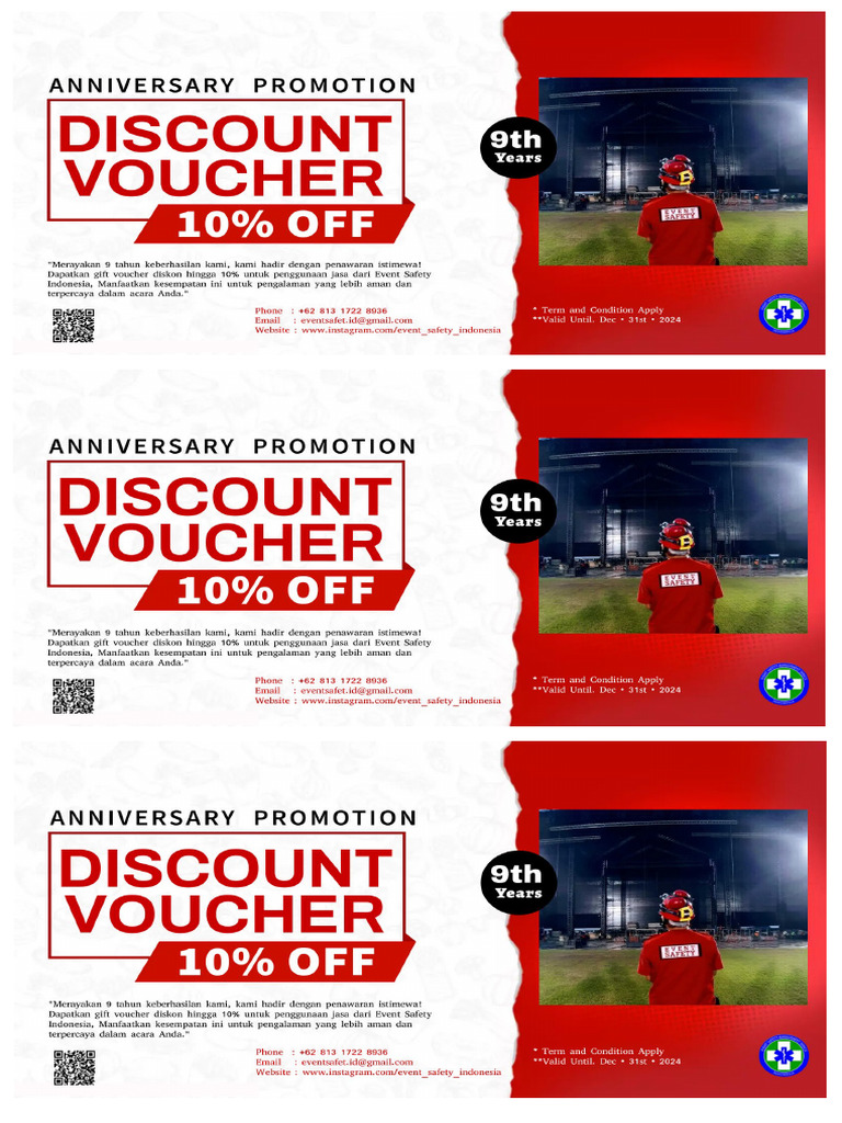 Voucher Event Safety | PDF