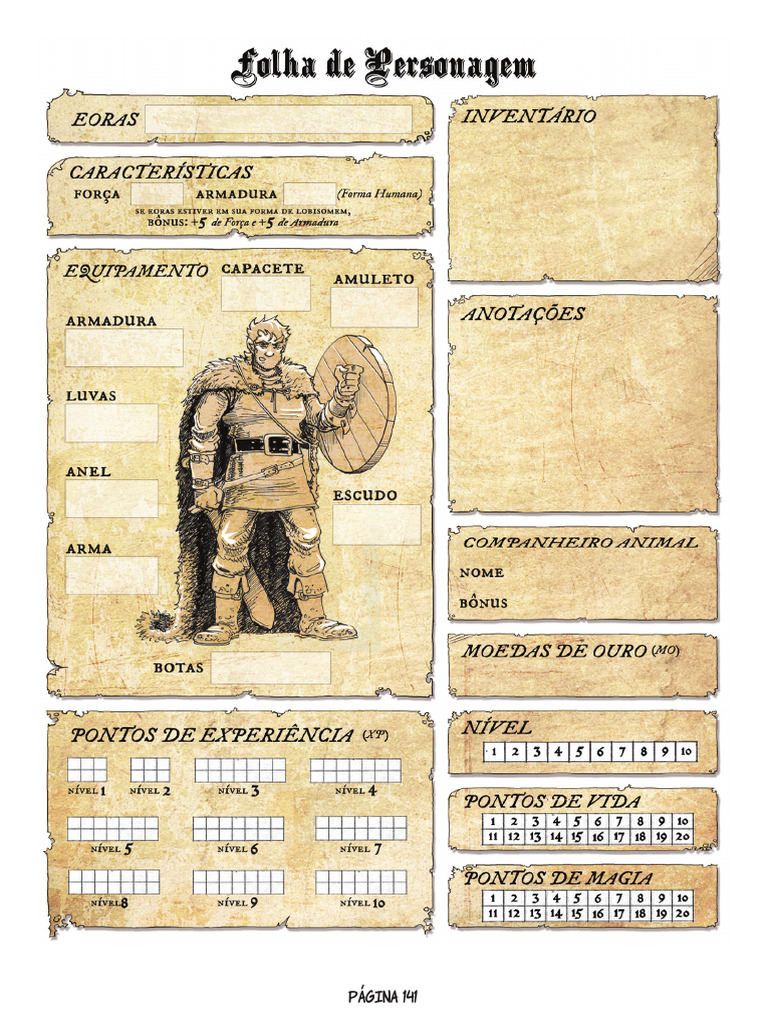 Lobisomem Material Do Jogador 166574 | PDF