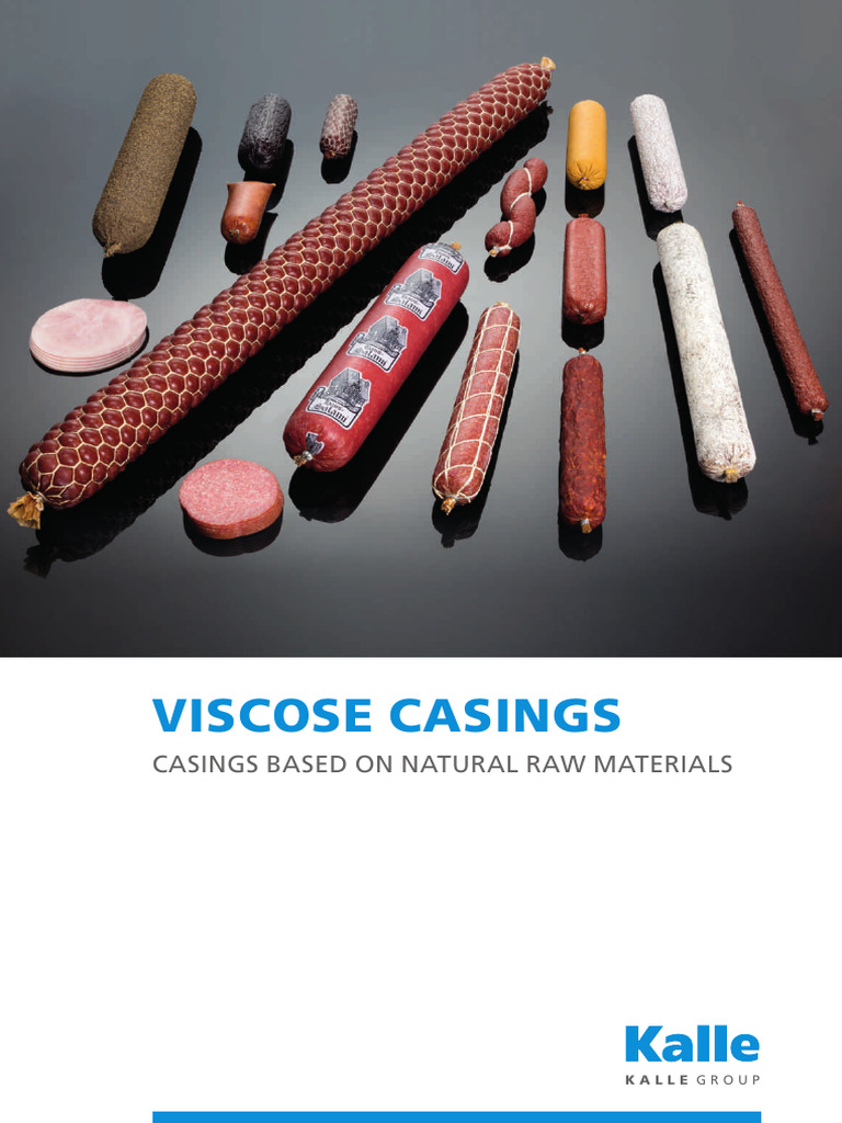 Kalle Group Brochure Viscose Casings EN | PDF | Rayon | Sausage