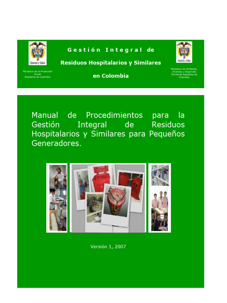 Manual Pgirasa | PDF | Residuos | Farmacéutico