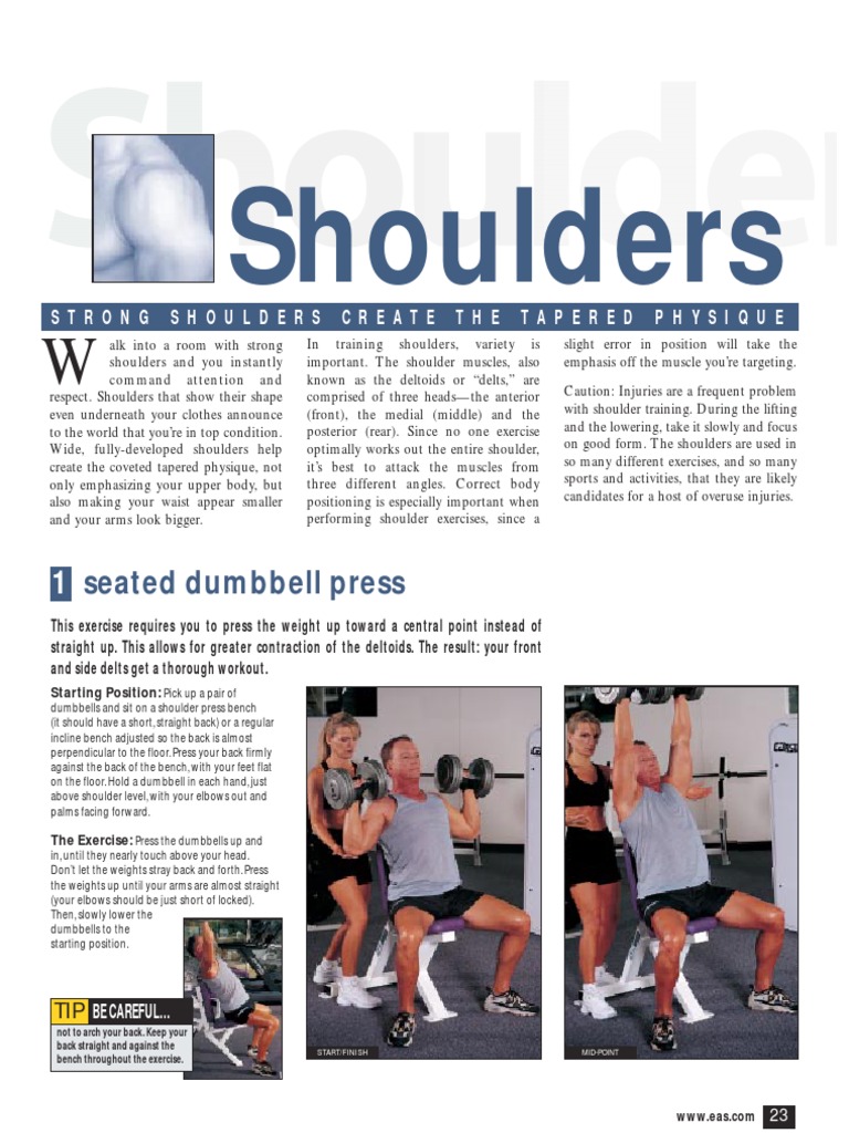 Body For Life - Shoulders Training | PDF