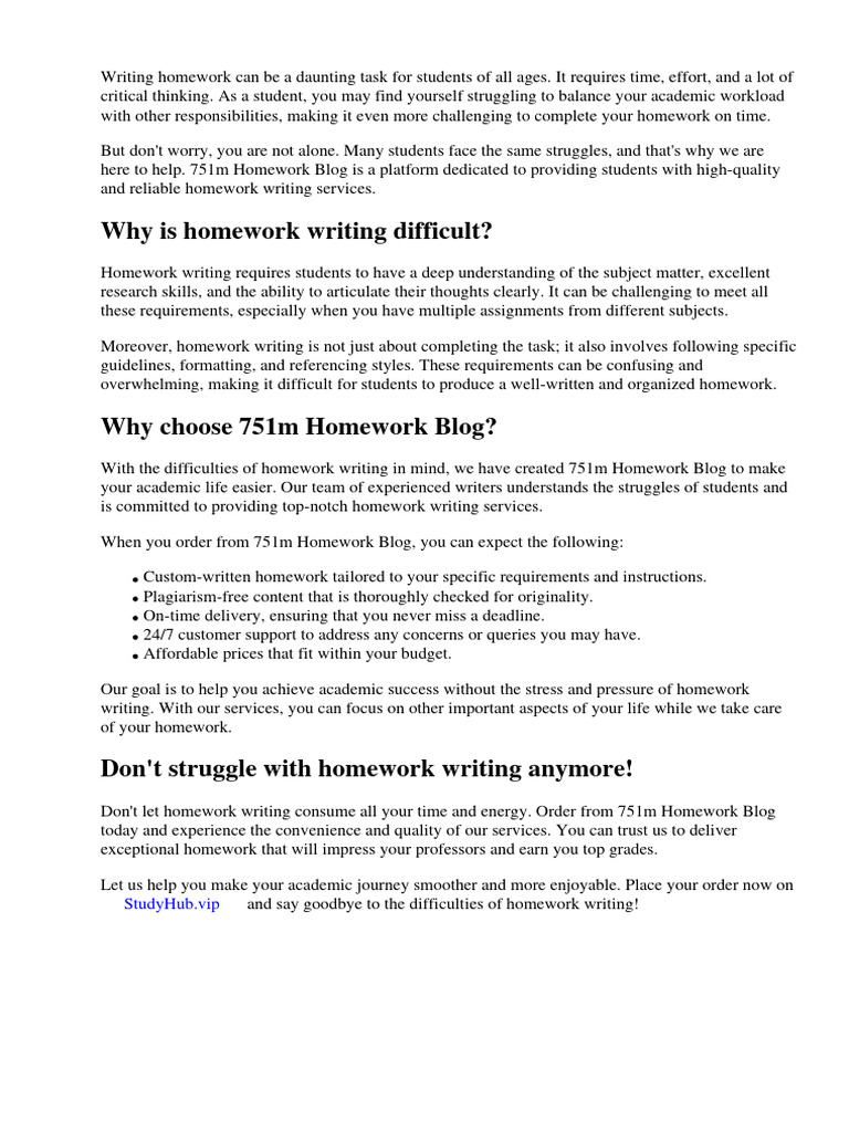 751m Homework Blog | PDF | Homework | Classroom