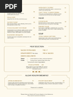 Shirleys Menu | PDF