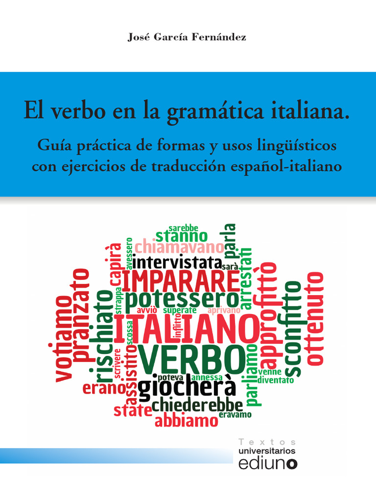 El Verbo en La Gramática Italiana Web | PDF | Verbo | Gramática