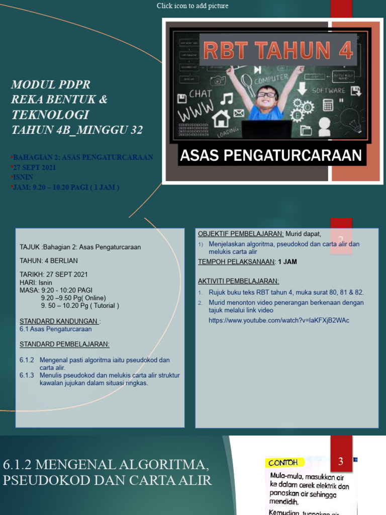 Modul PDPR RBT Tahun 4B Mggu 32 - Isnin 27 Sept 21 | PDF | Seni | Teknologi & Rekayasa