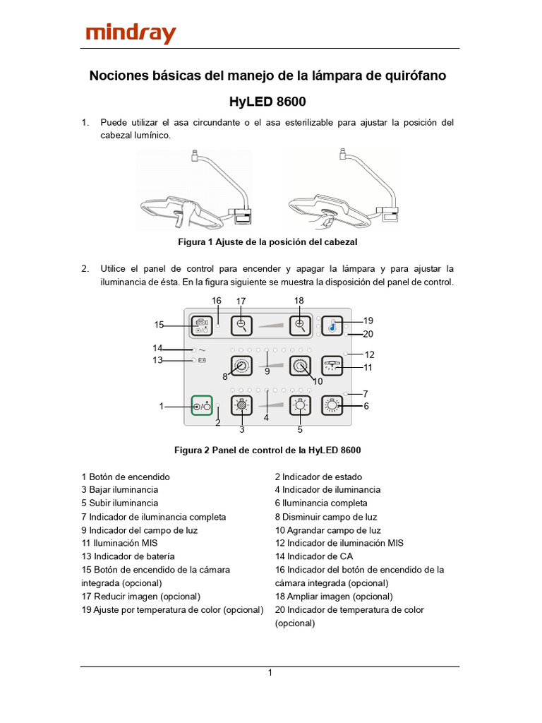 H-046-002684-00-6.0 HyLED 8600 User Guide (ES) | PDF