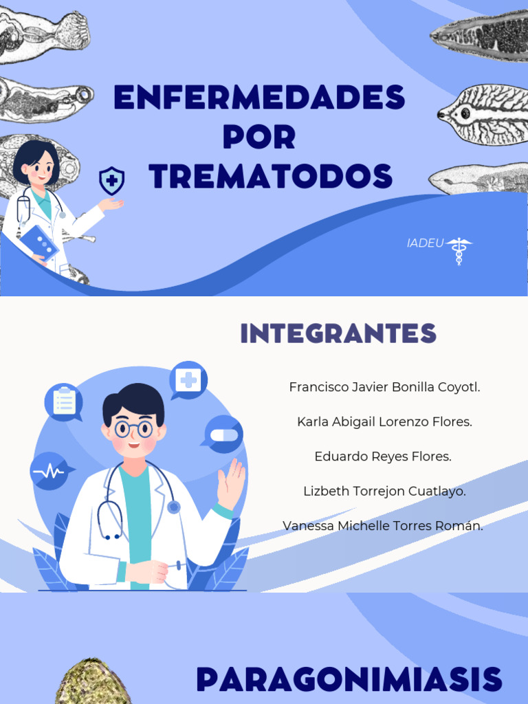 Enfermedades Por Trematodos | PDF | Medicina CLINICA | Enfermedades y trastornos