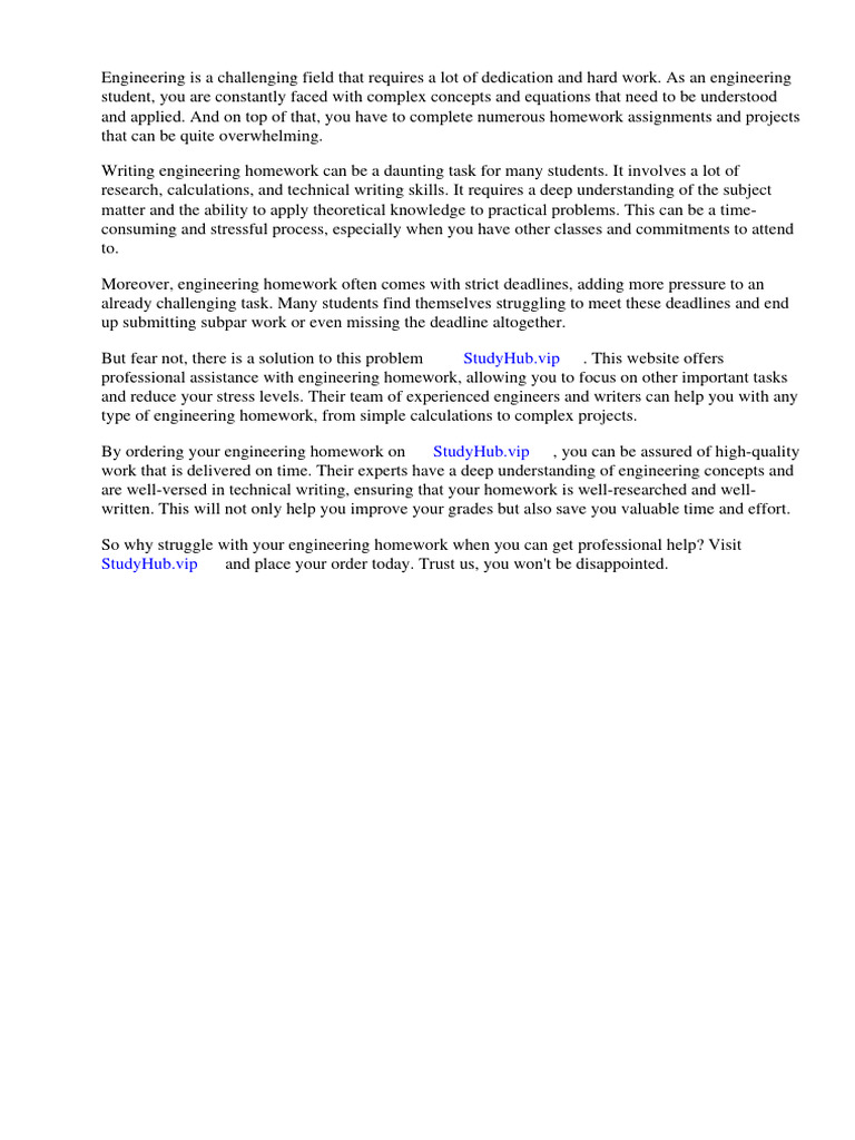 Engineer Homework | PDF | Engineering | Homework