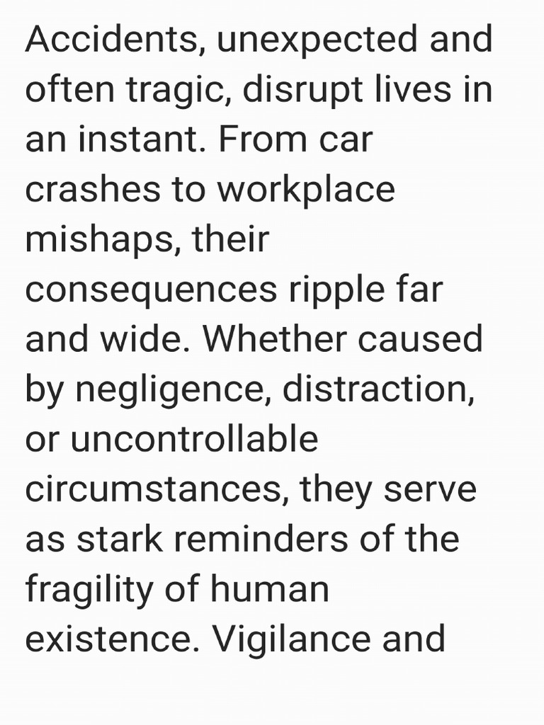 Accidents Prevention | PDF