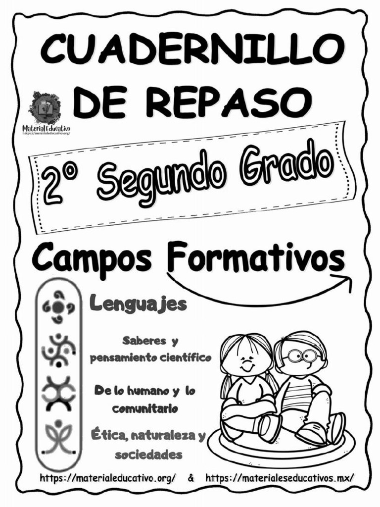 Cuadernillo De Repaso 2do Grado Secundaria Benfica