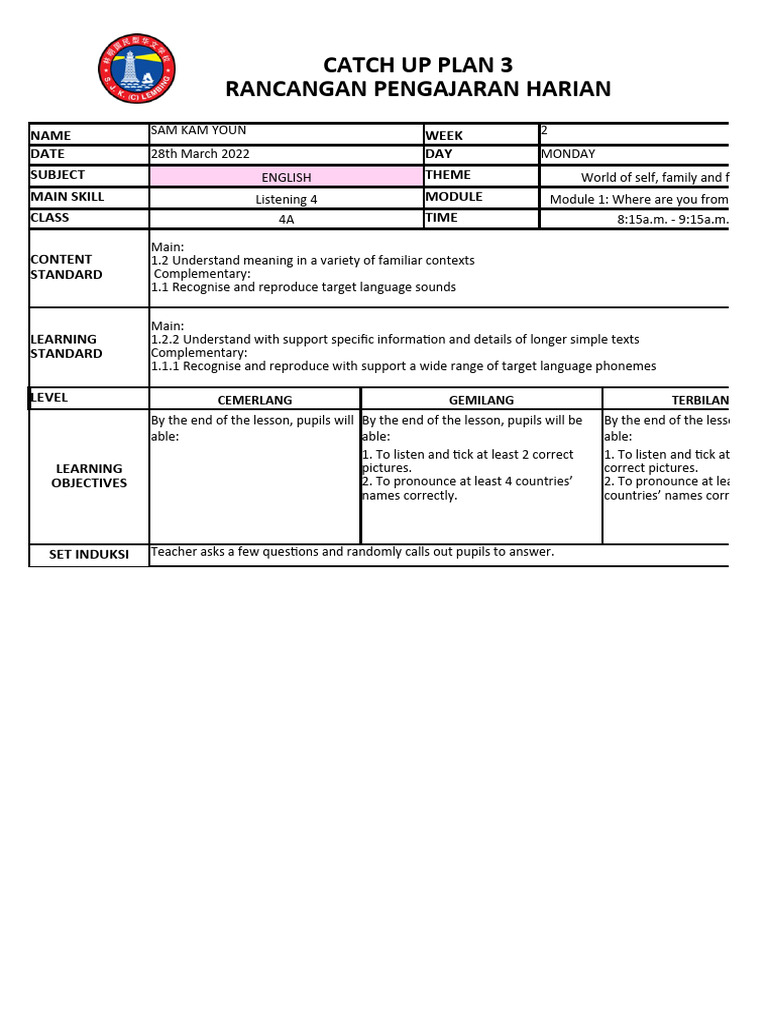 SKY eRPH CUP M2 | PDF | Writing | Linguistics