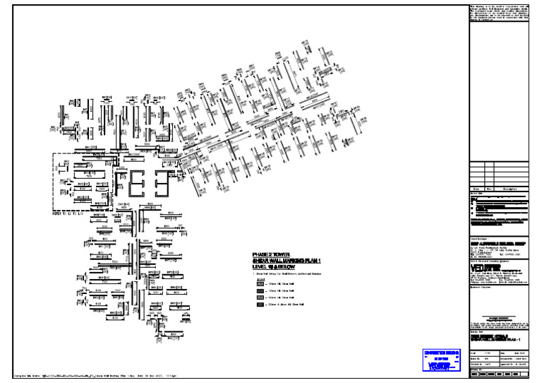 VED-2109-BDG-B2-SW-660 99 FM - P2 - Shear Wall Marking Plan 1-A1 ...