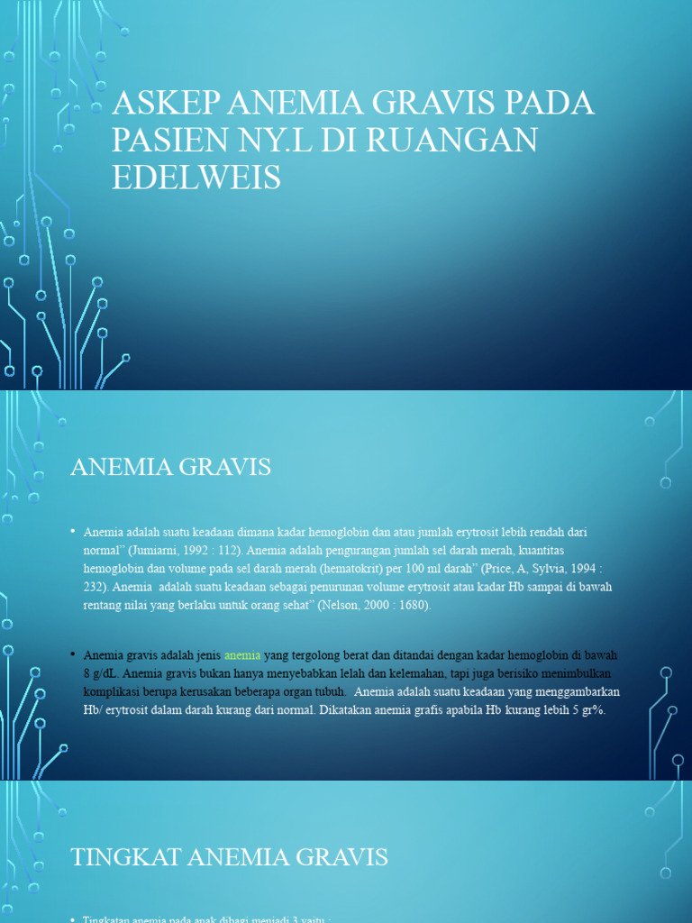 Askep Anemia Gravis | PDF
