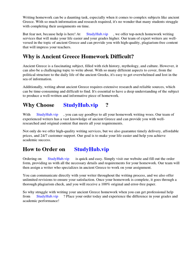 Woodlands Homework Ancient Greece | PDF | Ancient Greece | Greece