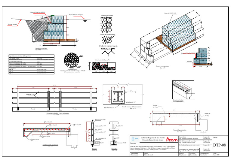 Pontón 08-Detalle - 01 | PDF