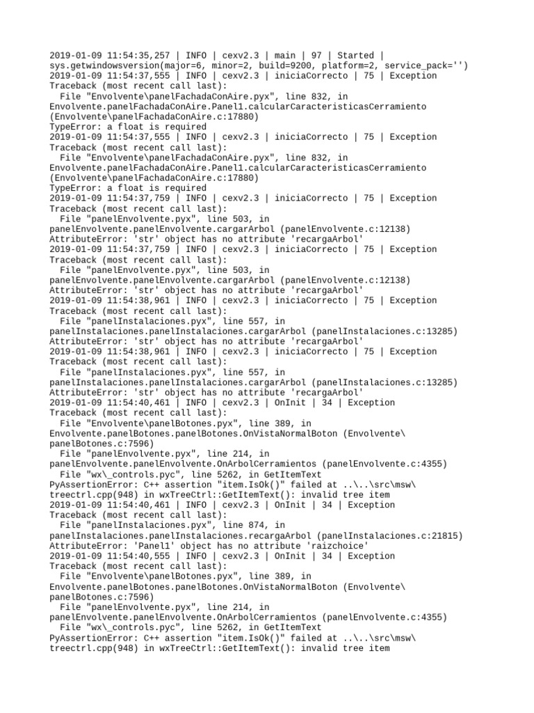 Errores CEX | PDF | Software | Computing
