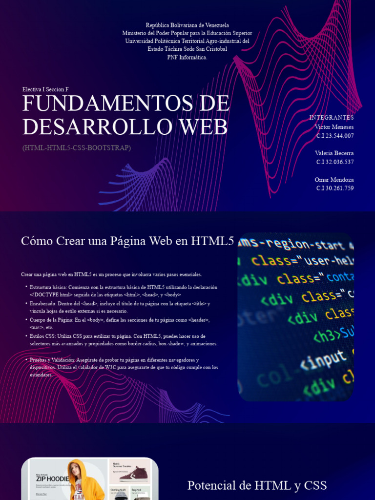 HTML5 - CSS3 - Bootstrap (Electiva 1) | PDF | Bootstrap (marco frontal ...