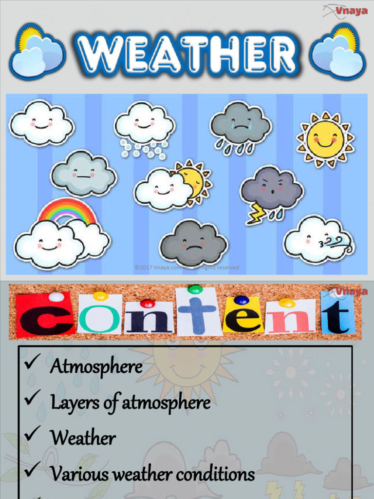 Weather 170713071126 | PDF | Atmosphere Of Earth | Atmosphere