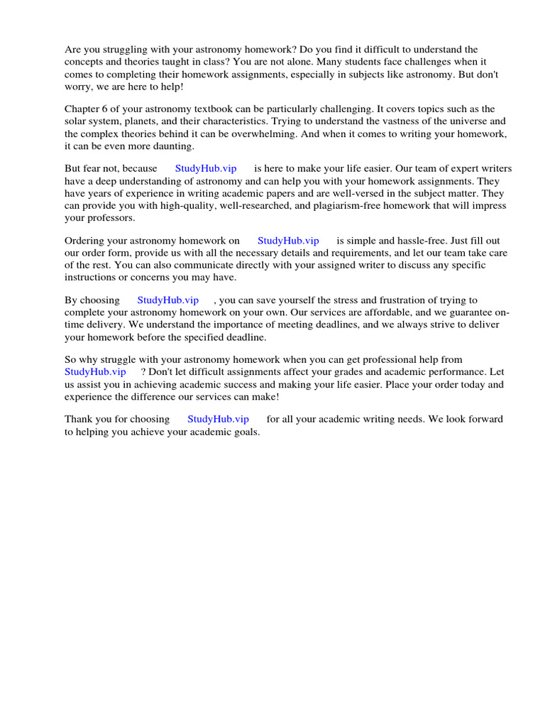 Astronomy Homework Chapter 6 | PDF | Astronomy | Sun