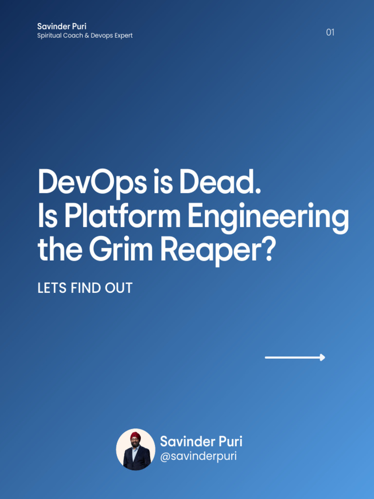 DevOps Is Dead | PDF | Computing | Engineering